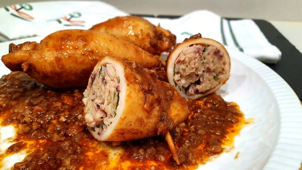Descubre la receta perfecta de calamar relleno, inspirada en la ...
