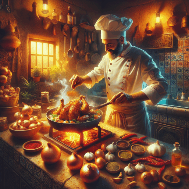 Descubre la receta auténtica de Djaj Mhammar, un platillo tradicional ...